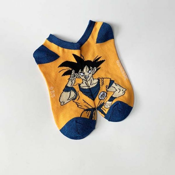 DBZ Summer Goku Socks 3d Printed Cotton - Dragon Ball Z Merch