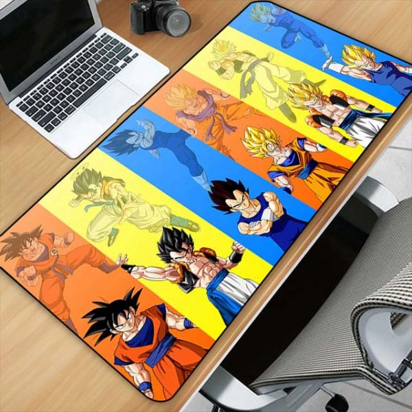 Super Saiyan Mousepad Goku and Vegeta 3d - Dragon Ball Z Merch
