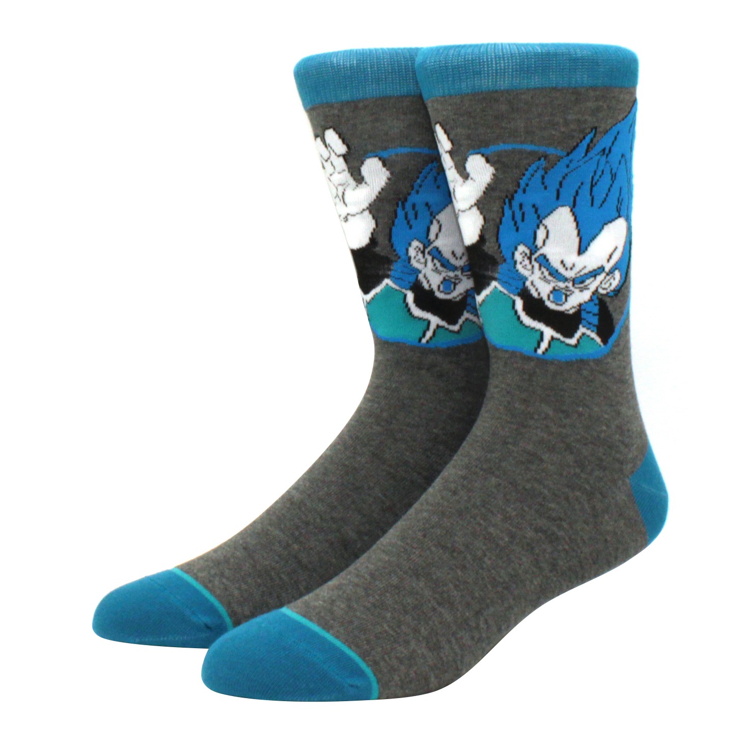 Vegeta Blue Socks Dragon Ball Anime 3d Printed - Dragon Ball Z Merch