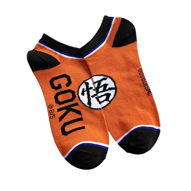 DBZ Goku Written Socks 3d Logo - Dragon Ball Z Merch
