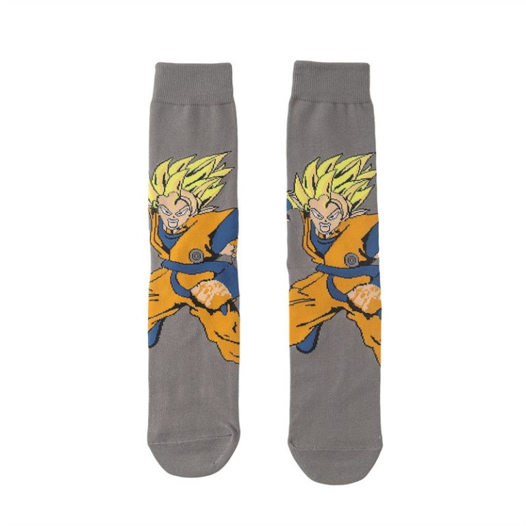 DBZ Summer Goku Socks 3d Printed Cotton - Dragon Ball Z Merch
