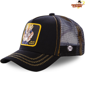 Dragon Ball Cap With MAJIN VEGETA BLACK 3D Animation - Dragon Ball Z Merch