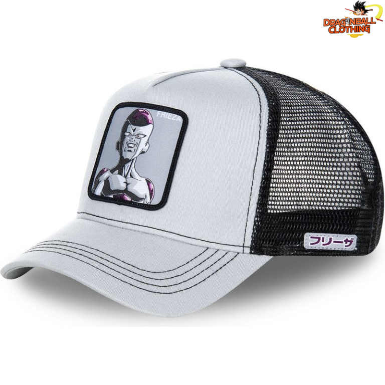 Dragon Ball Z Cap Gray FRIEZA 3D Animation - Dragon Ball Z Merch