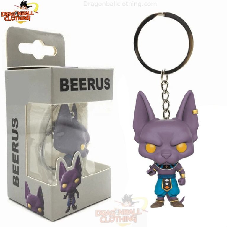 Dragon Ball Beerus Keychain - Dragon Ball Z Merch