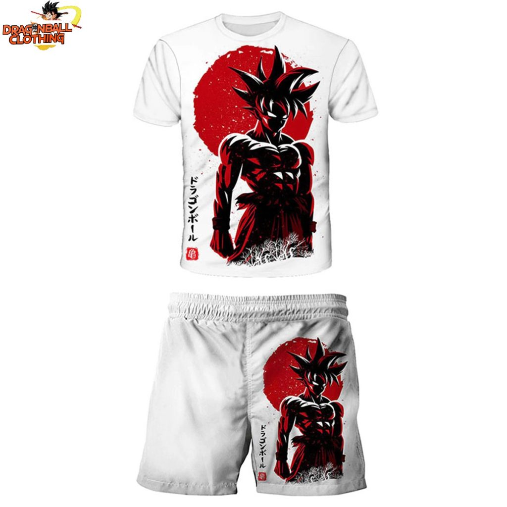 Dragon Ball Goku Summer T-shirt + Shorts - Dragon Ball Z Merch