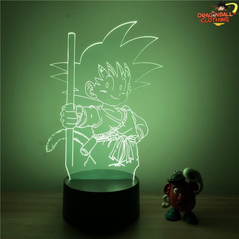 Goku 3D Lamp Figures Luminaria DBZ - Dragon Ball Z Merch