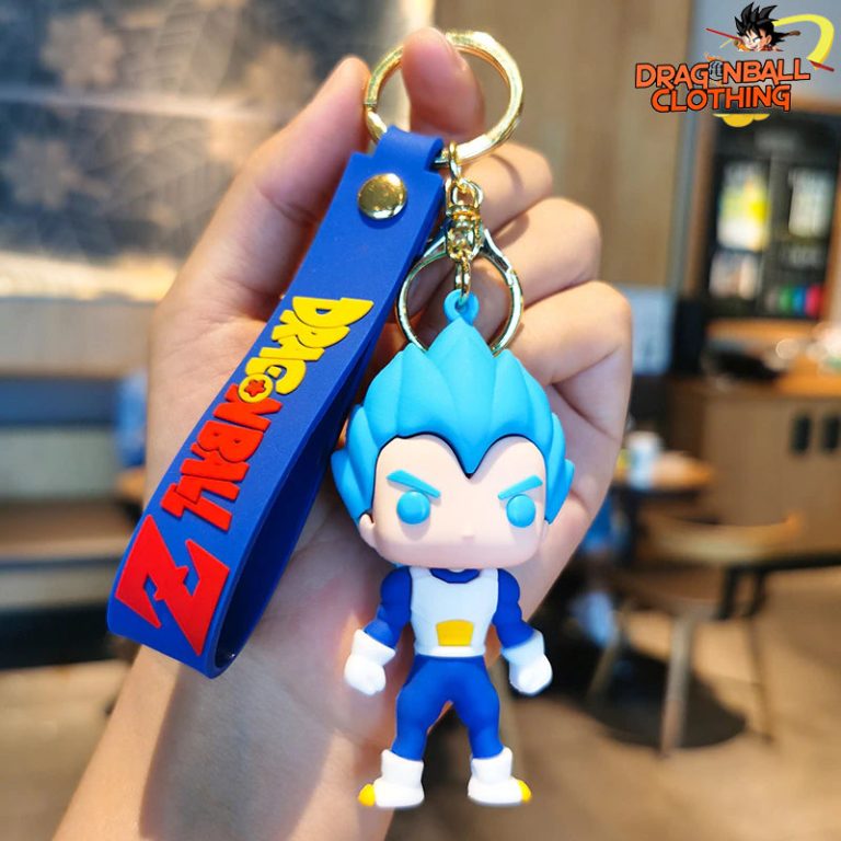 DBZ Vegeta blue keychain - Dragon Ball Z Merch