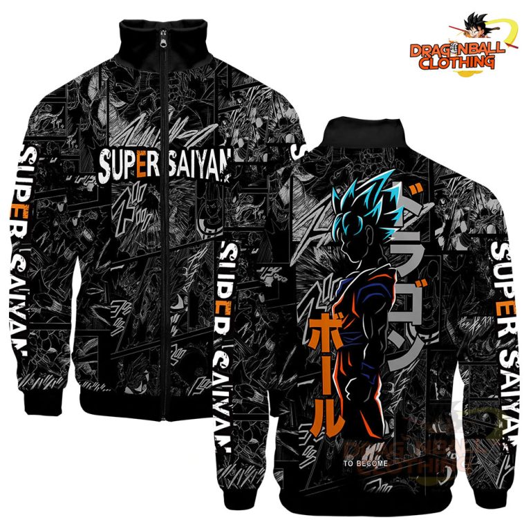 Dragon Ball Z Goku Jacket Coat Fashion - Dragon Ball Z Merch