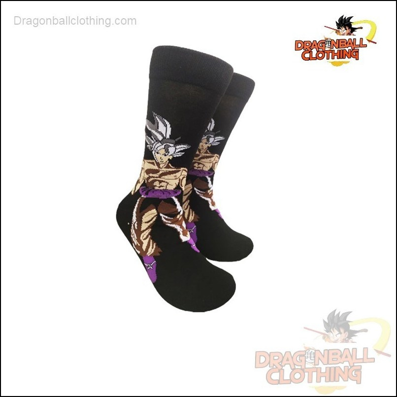 DBZ Goku Ultra Instinct Socks 3d Printed - Dragon Ball Z Merch