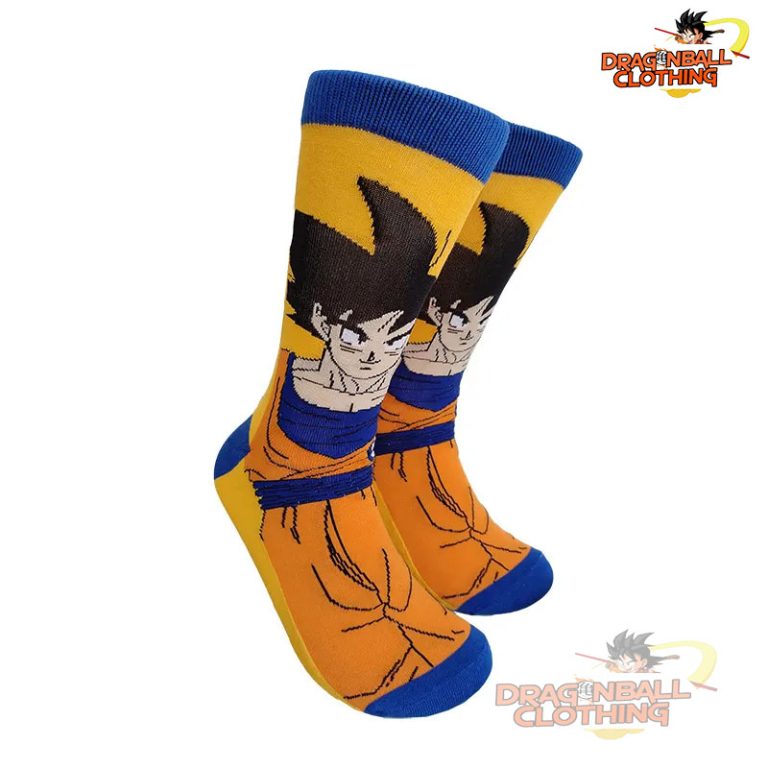Dragon Ball Son Goku Anime Socks - Dragon Ball Z Merch
