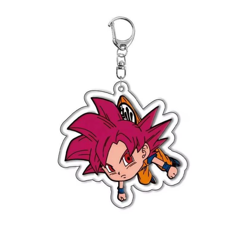 Dragon Ball Super Goku Keychain - Dragon Ball Z Merch
